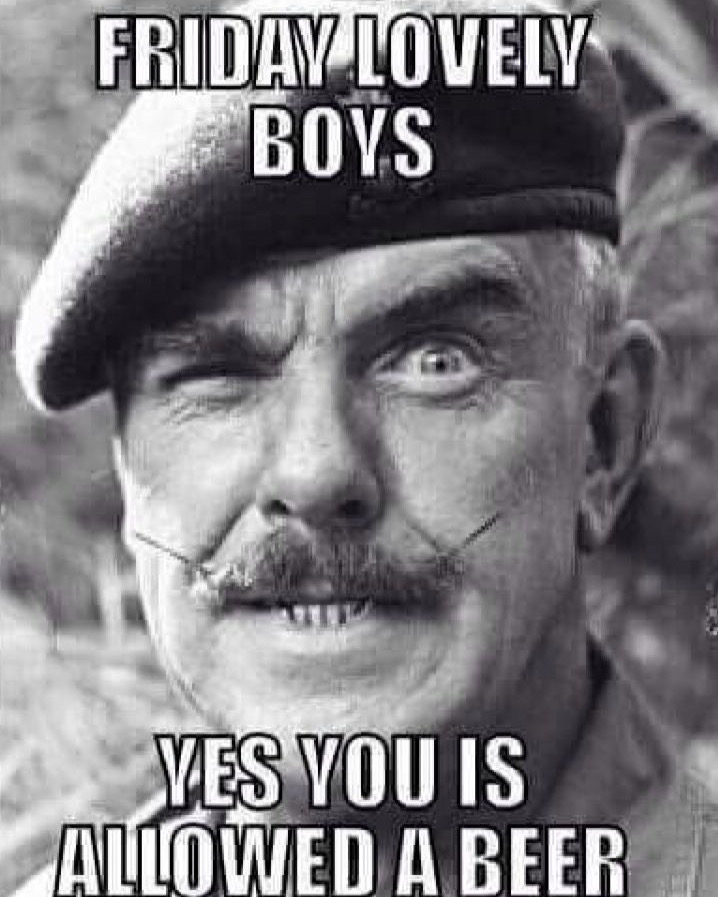 Friday lovely boys. . - Andy Roper